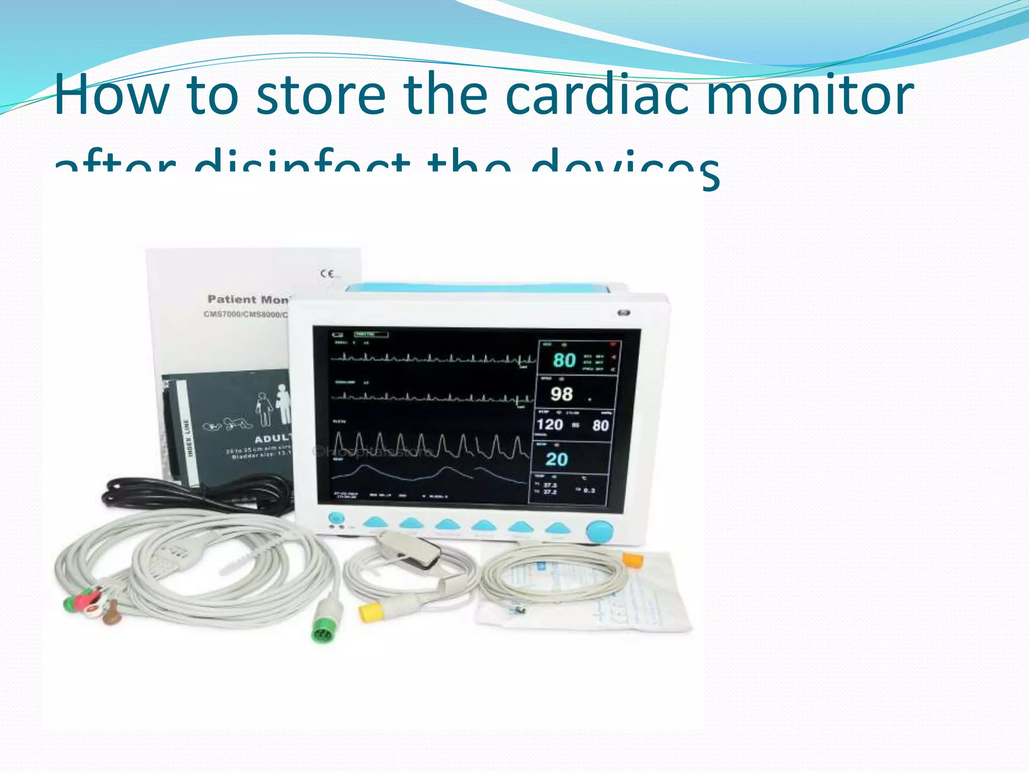 Cardiac monitor ppt | PPTX