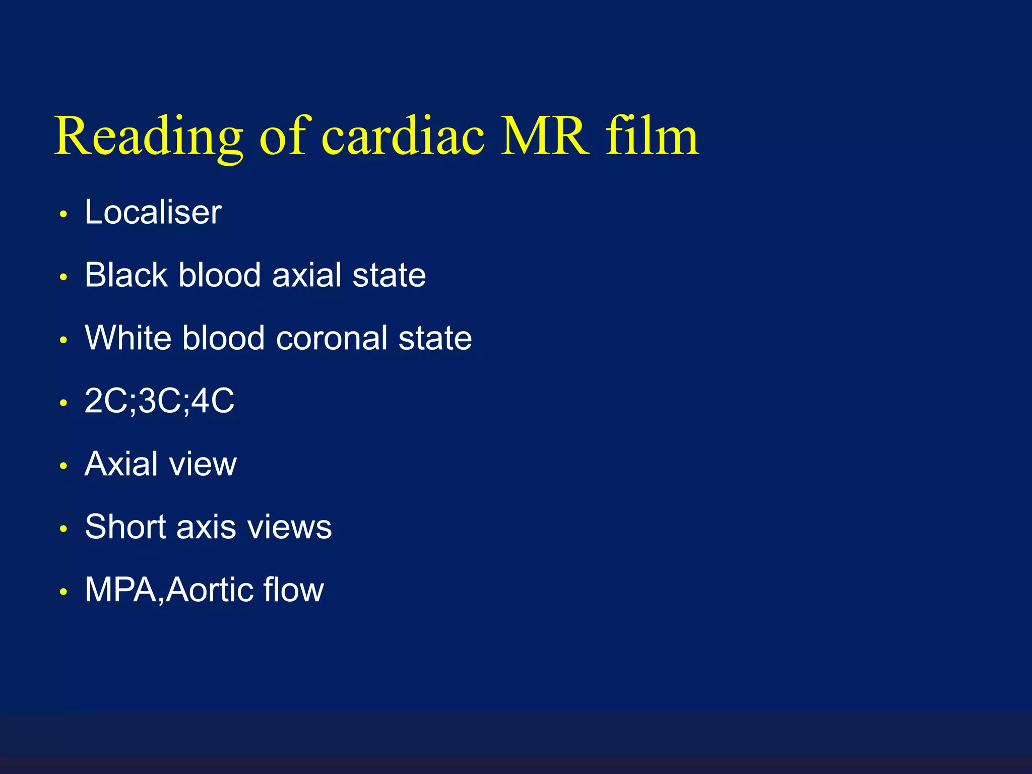 Cardiac MRI | PPTX