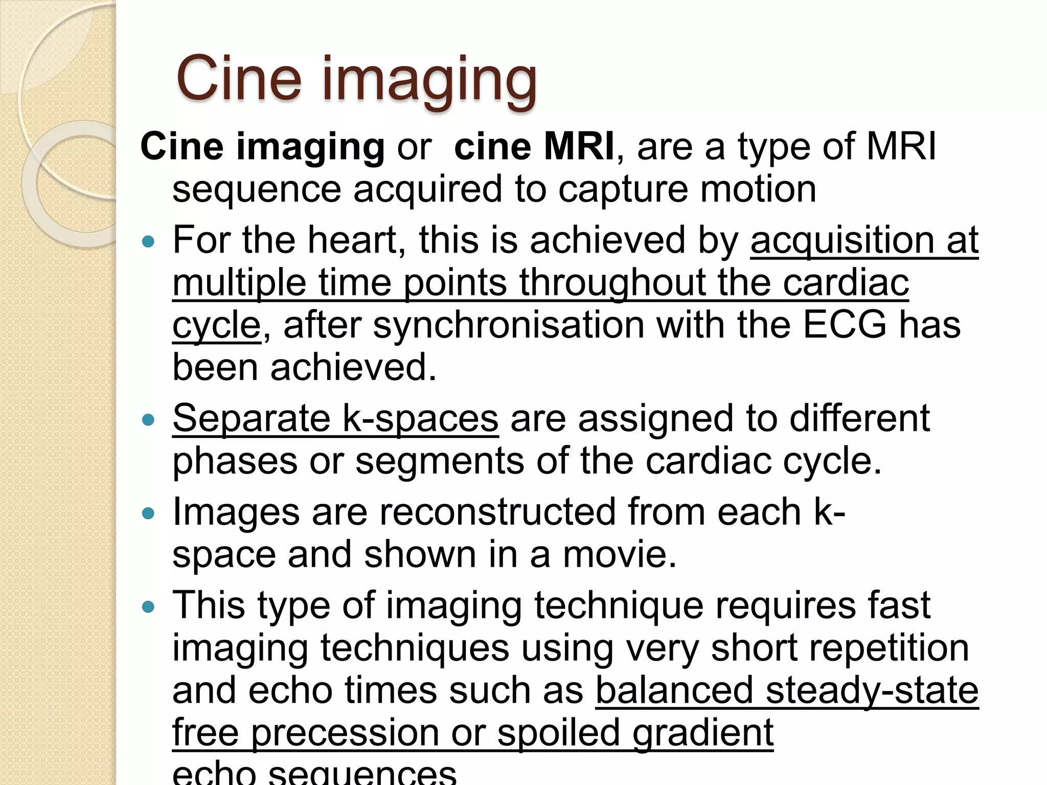 Cardiac MRI basics | PPTX