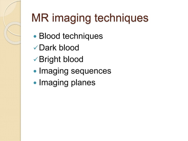 Cardiac MRI basics | PPT