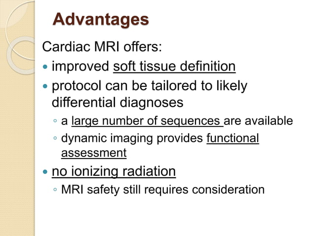 Cardiac MRI basics | PPTX
