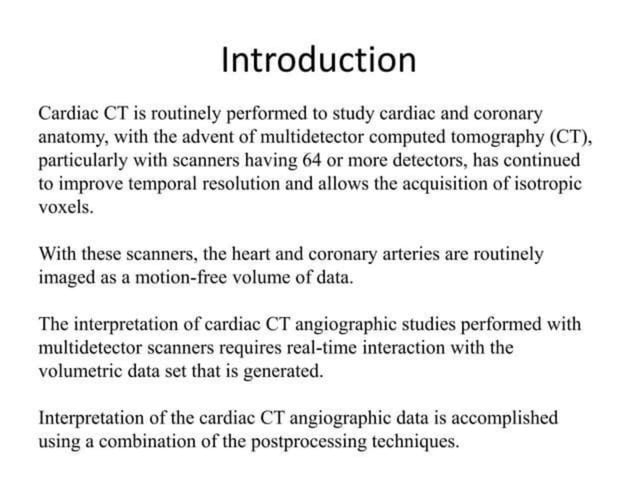 cardiac multislice CT.prospective ECG ,retrospective ECG Gating.pptx