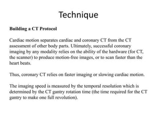 cardiac multislice CT.prospective ECG ,retrospective ECG Gating.pptx