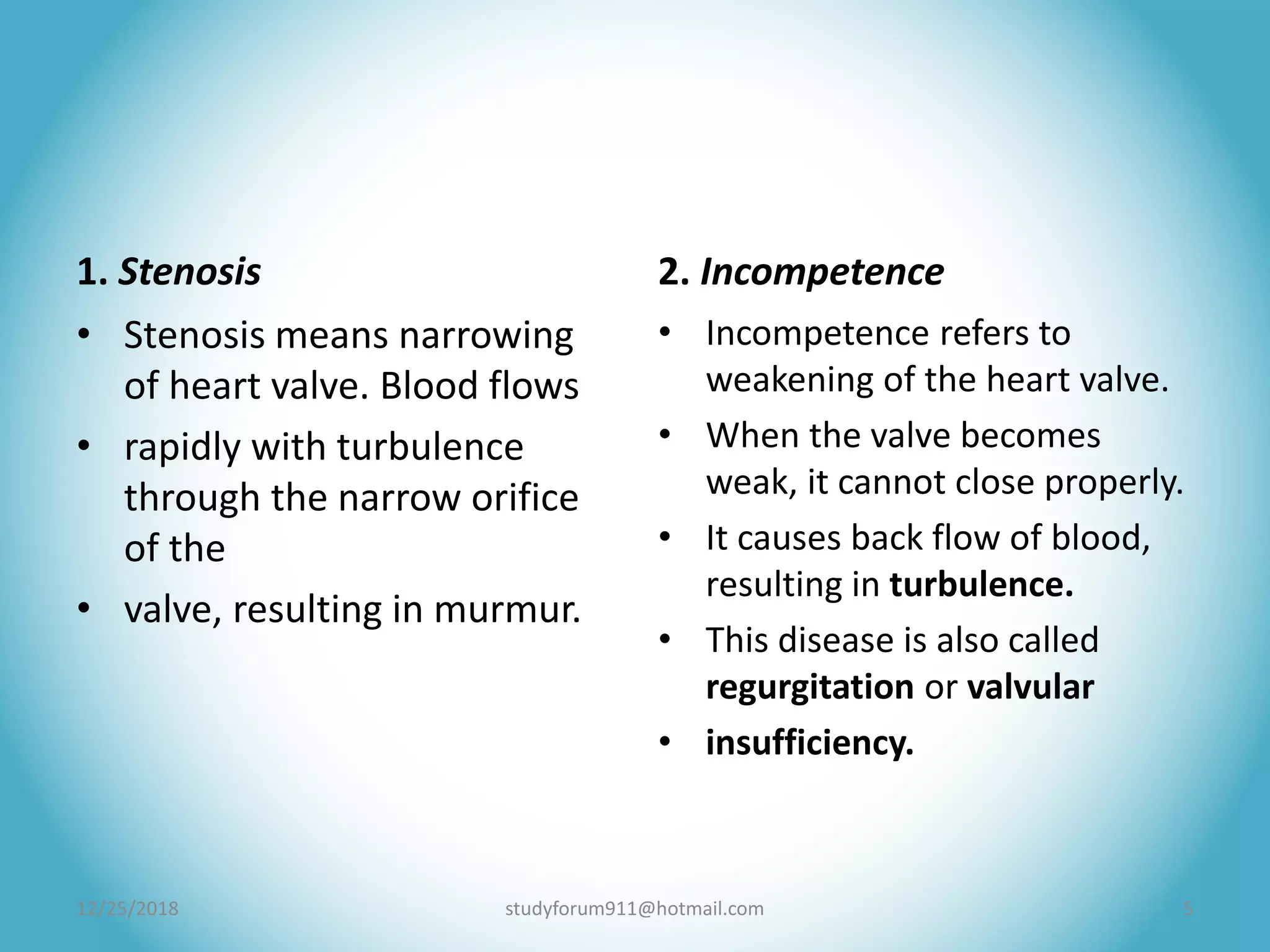Cardiac murmur | PPTX