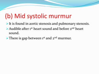 Cardiac murmur | PPTX