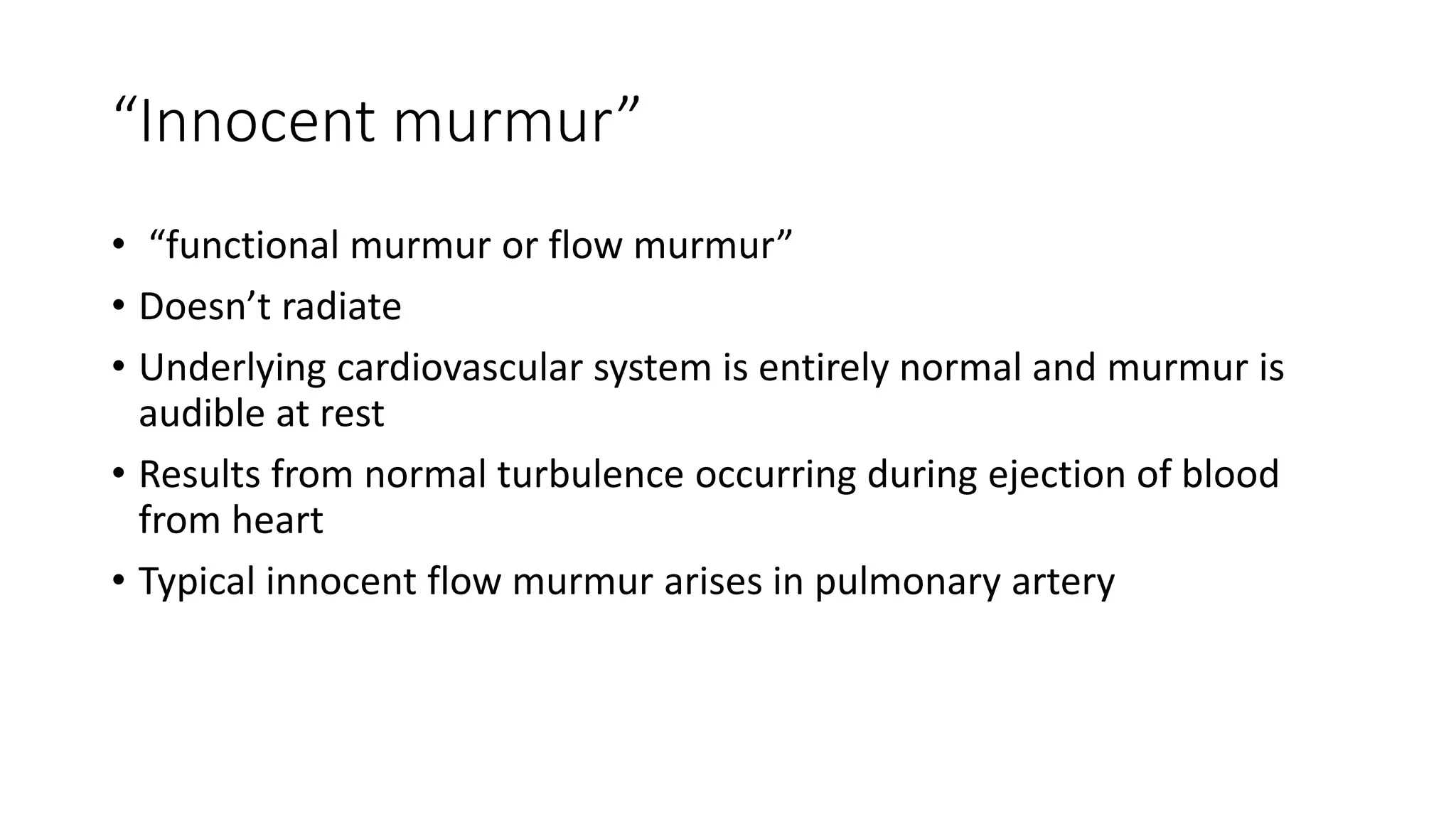 Cardiac Murmur & Dynamic Auscultation.pptx
