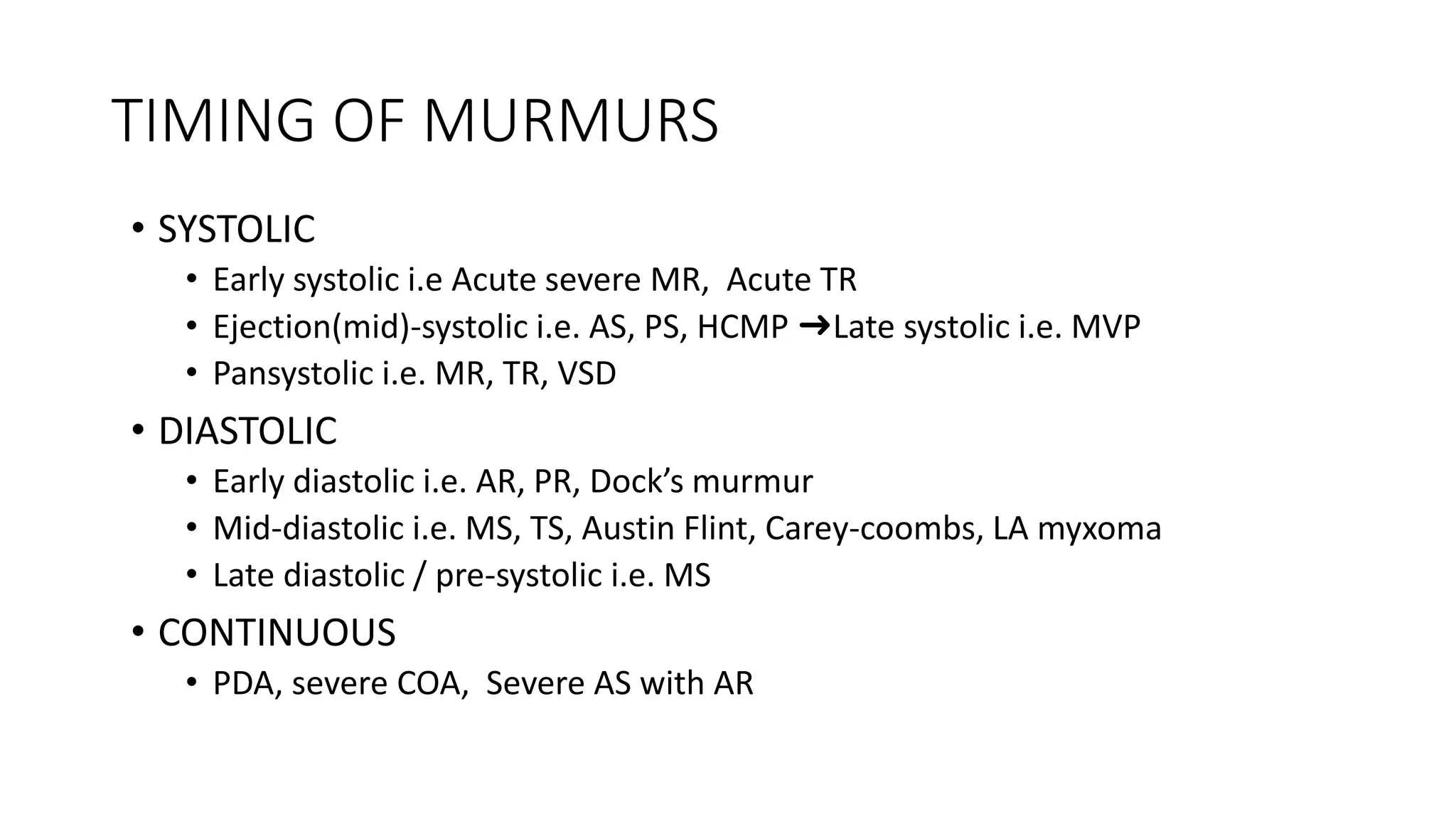 Cardiac Murmur & Dynamic Auscultation.pptx