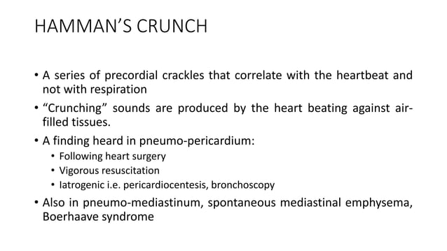 Cardiac Murmur & Dynamic Auscultation.pptx | Heart and Cardiovascular ...