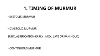 Cardiac Murmurs Clinical Examination Mechanism.pptx