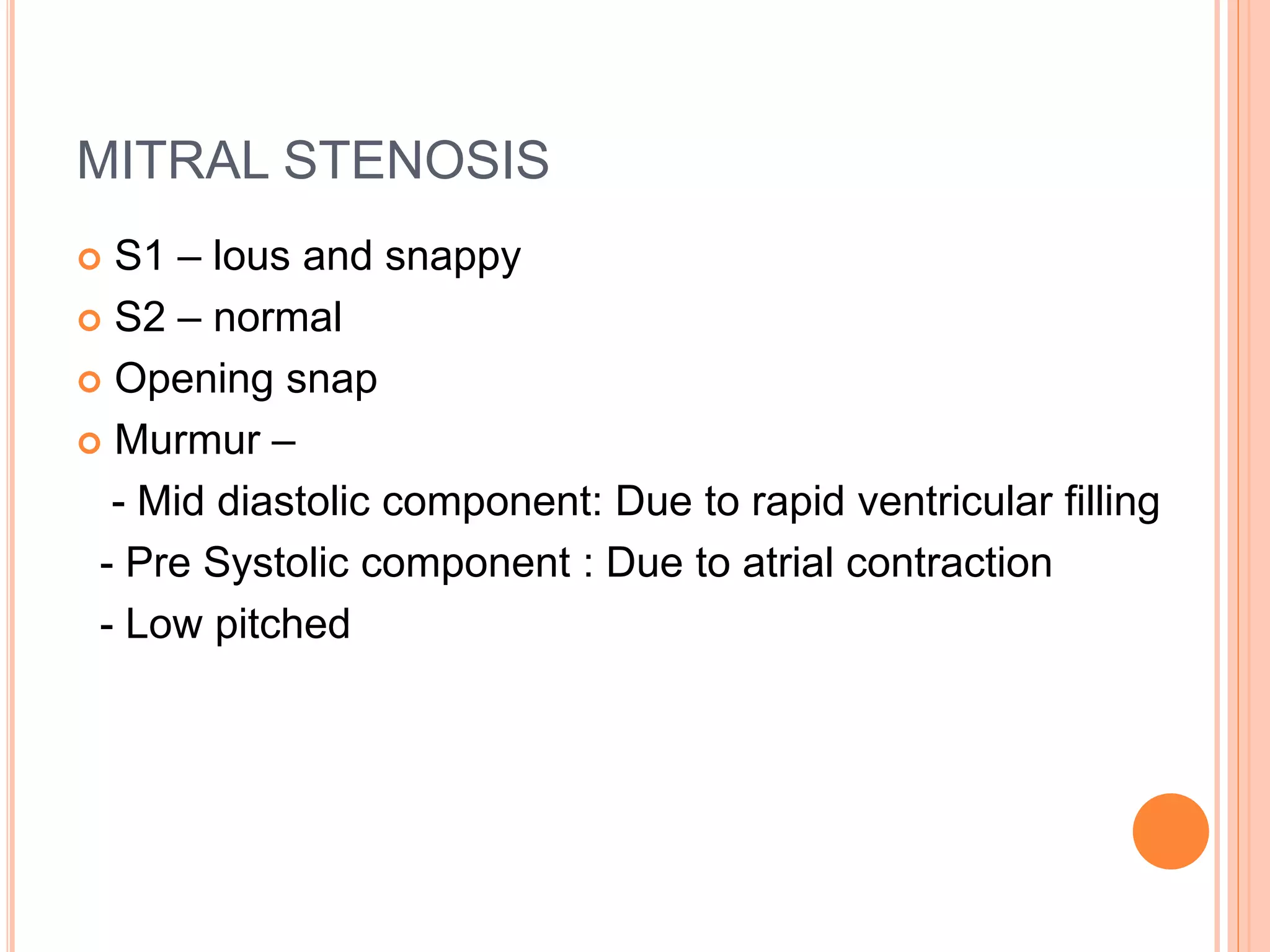 Cardiac murmurs and added sounds | PPTX