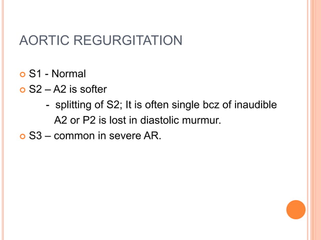 Cardiac murmurs and added sounds | PPTX