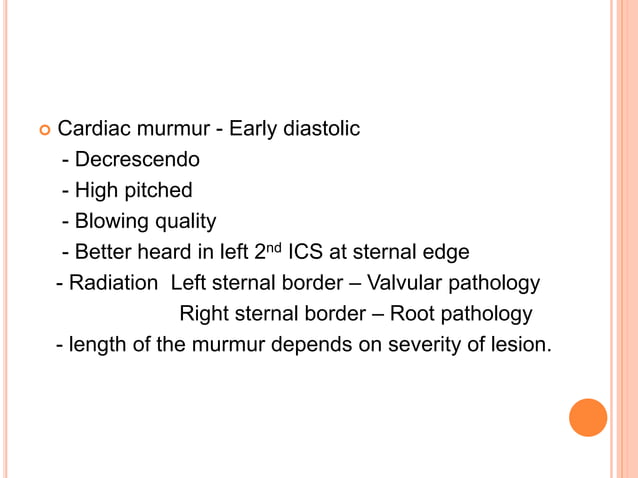 Cardiac murmurs and added sounds | PPTX