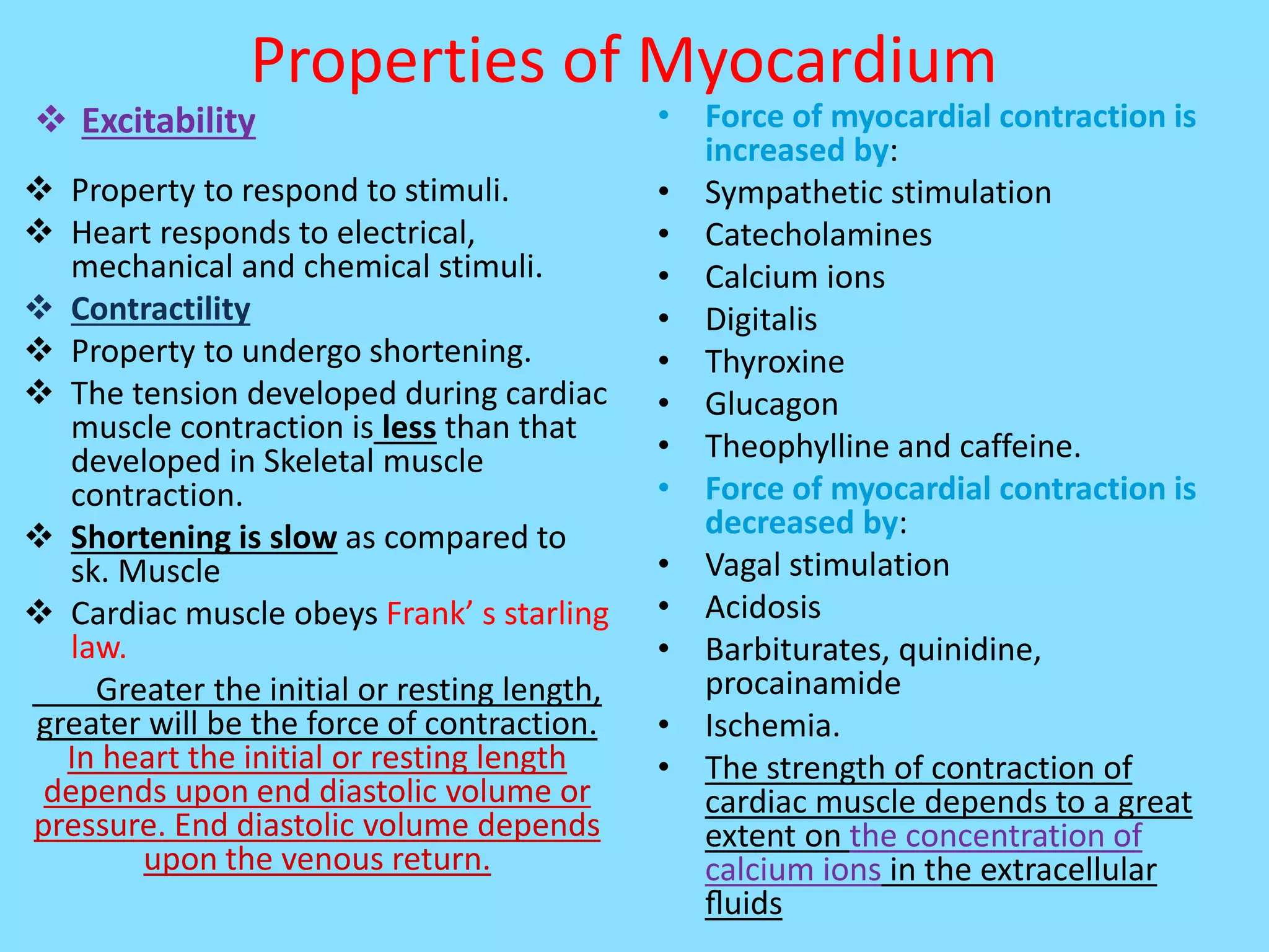 Cardiac muscle (The Guyton and Hall Physiology) | PPTX