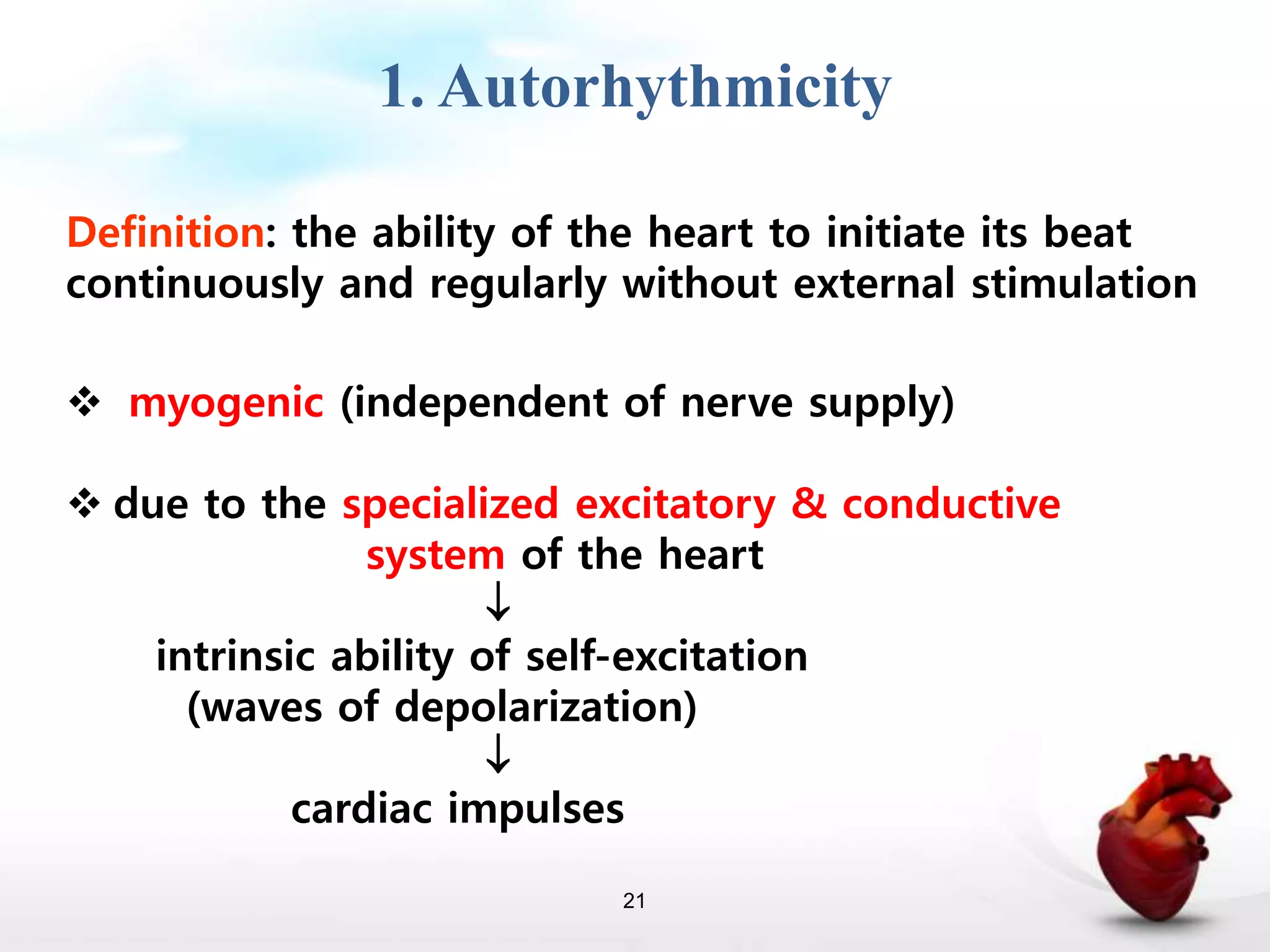 Cardiac muscle physiology | PPTX