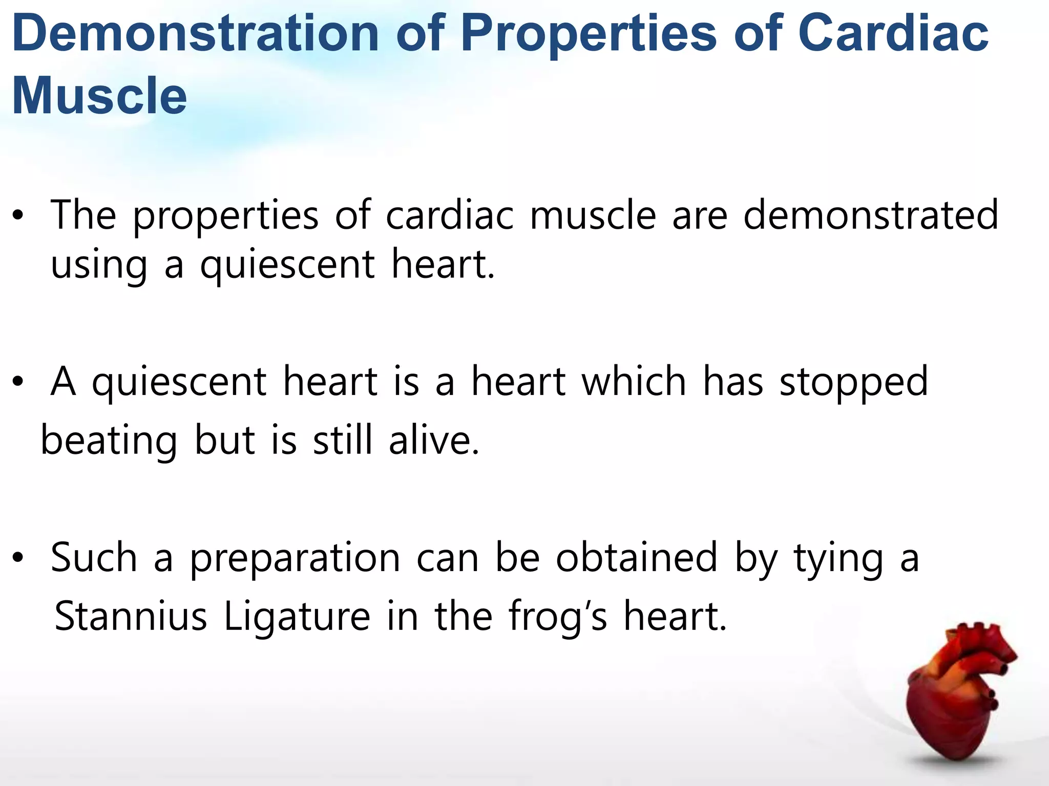 Cardiac muscle physiology | PPTX