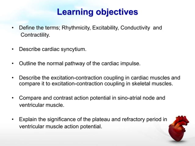 Cardiac muscle physiology | PPTX | Heart and Cardiovascular Diseases ...