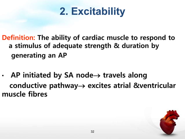Cardiac muscle physiology | PPTX | Heart and Cardiovascular Diseases ...
