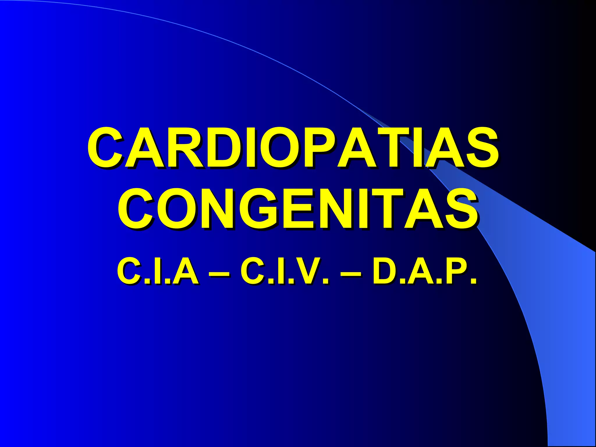 Cardiaco Cia Civ Dap | PPT