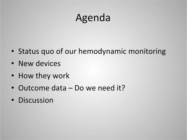 Haemodynamic monitoring | PPT