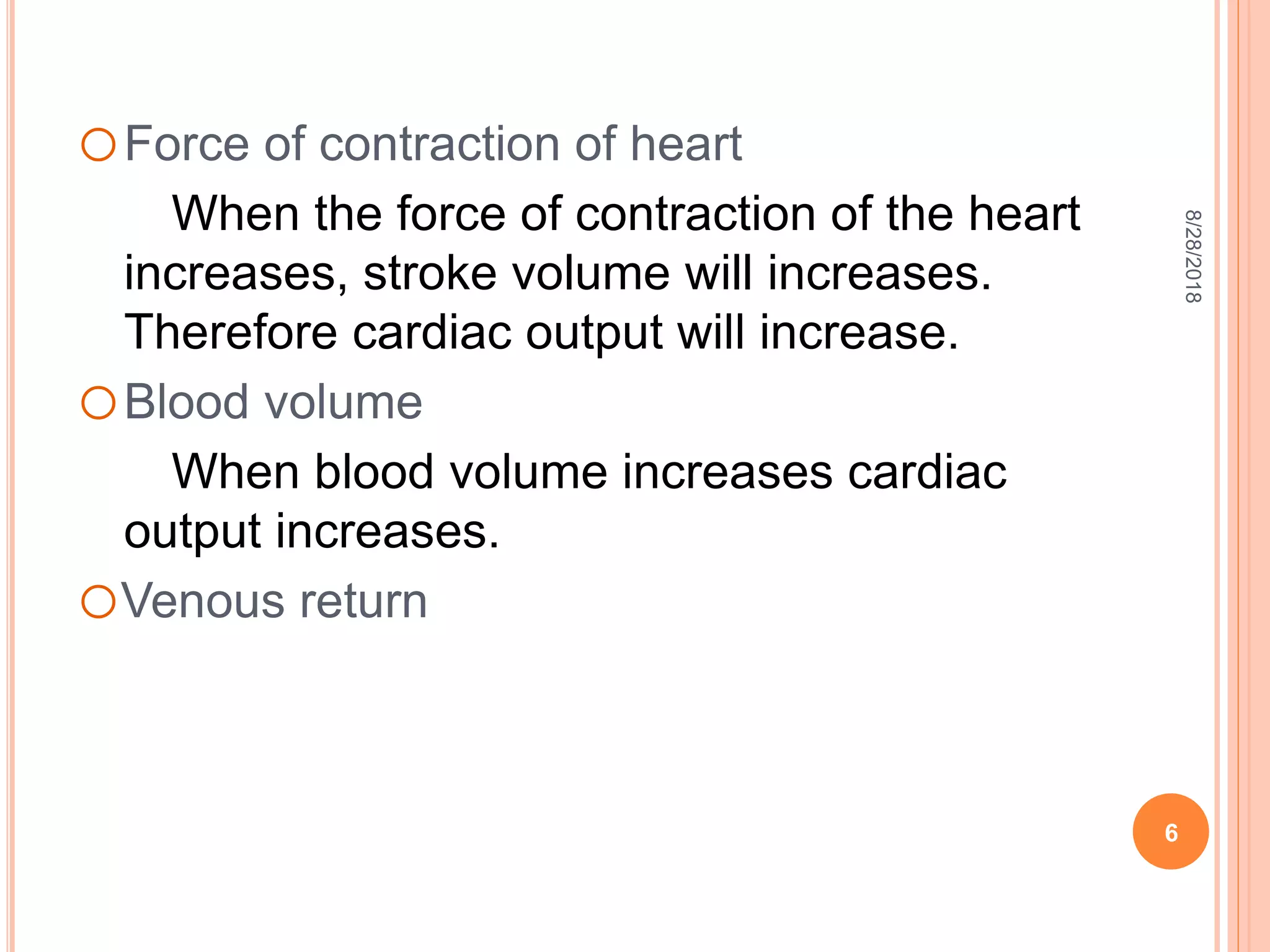 Cardiac output | PPTX
