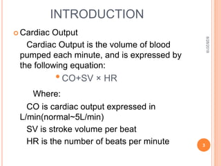Cardiac output | PPTX