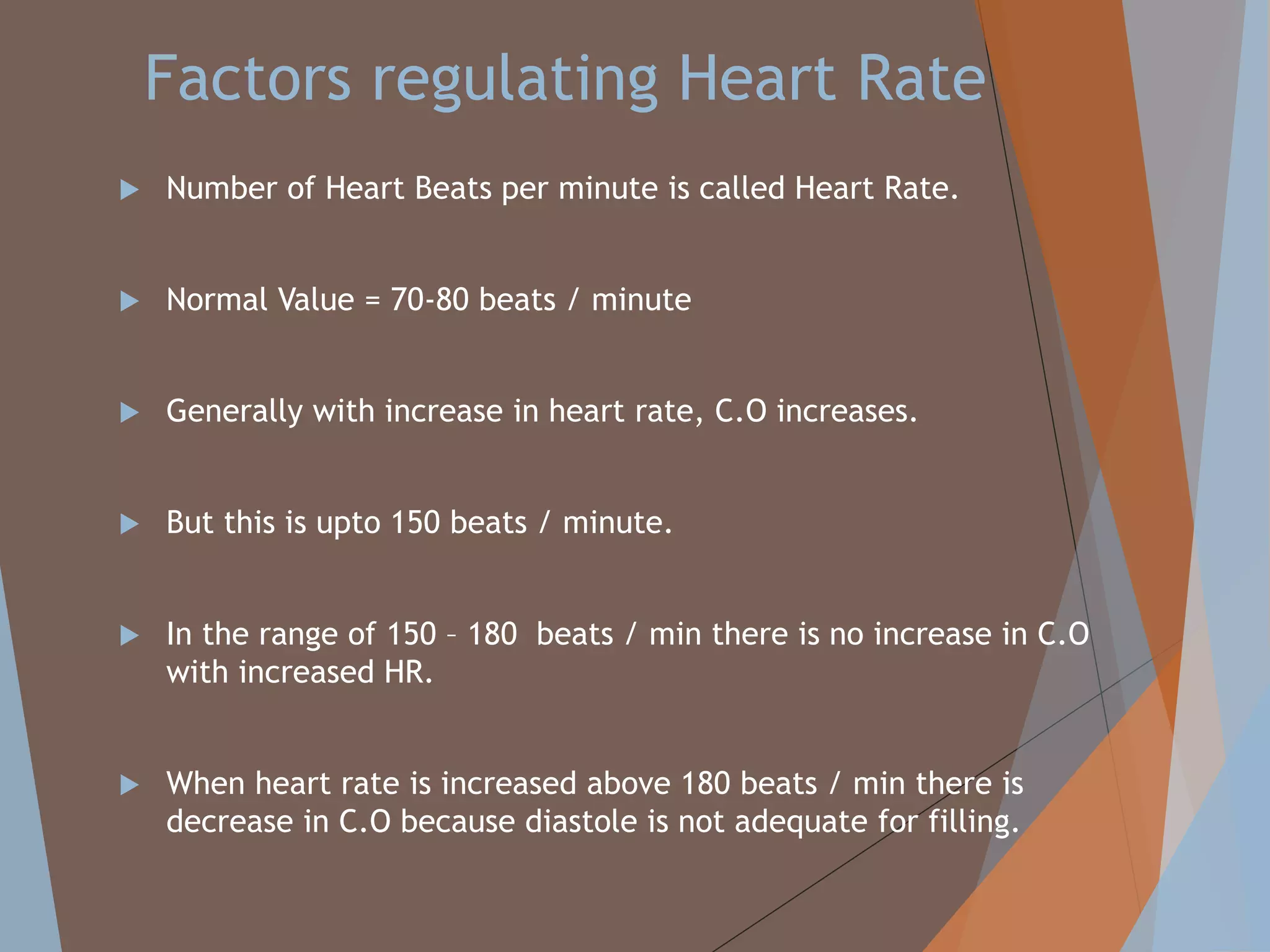 Cardiac output (The Guyton and Hall Physiology) | PPTX