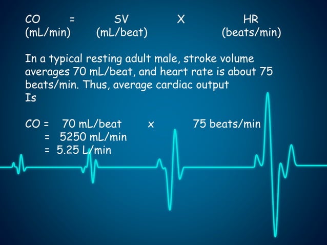 Cardiac output | PPTX