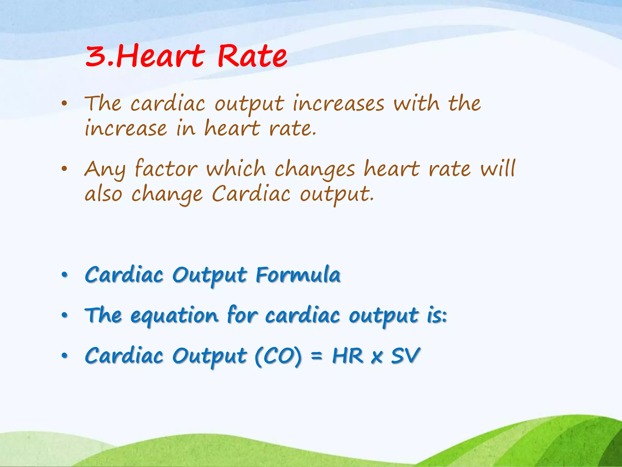 Cardiac Output | PPTX