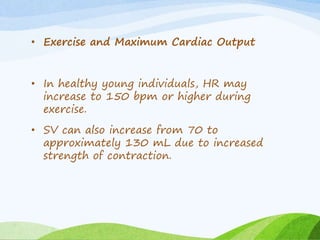 Cardiac Output | PPTX