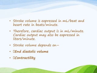 Cardiac Output | PPTX