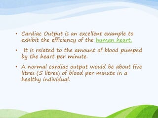 Cardiac Output | PPTX