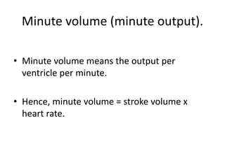 Cardiac Output.pptx FOR STUDENTS OF BHMS | PPT