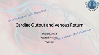 Cardiac Output, Venous Return, and Their Regulation | PDF