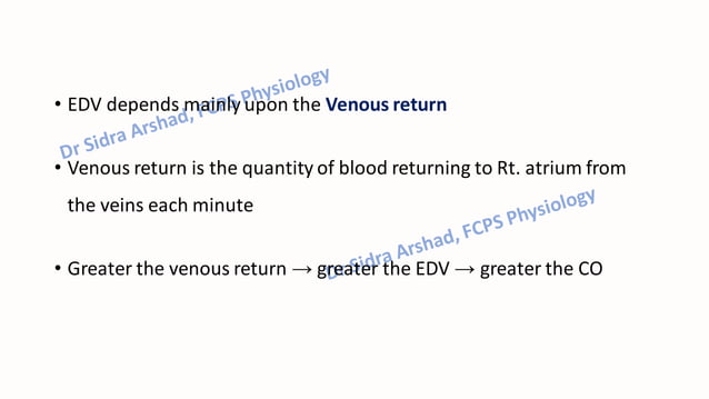 Cardiac Output, Venous Return, and Their Regulation | PDF
