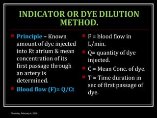 Cardiac output 1 | PPT