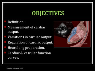 Cardiac output 1 | PPT
