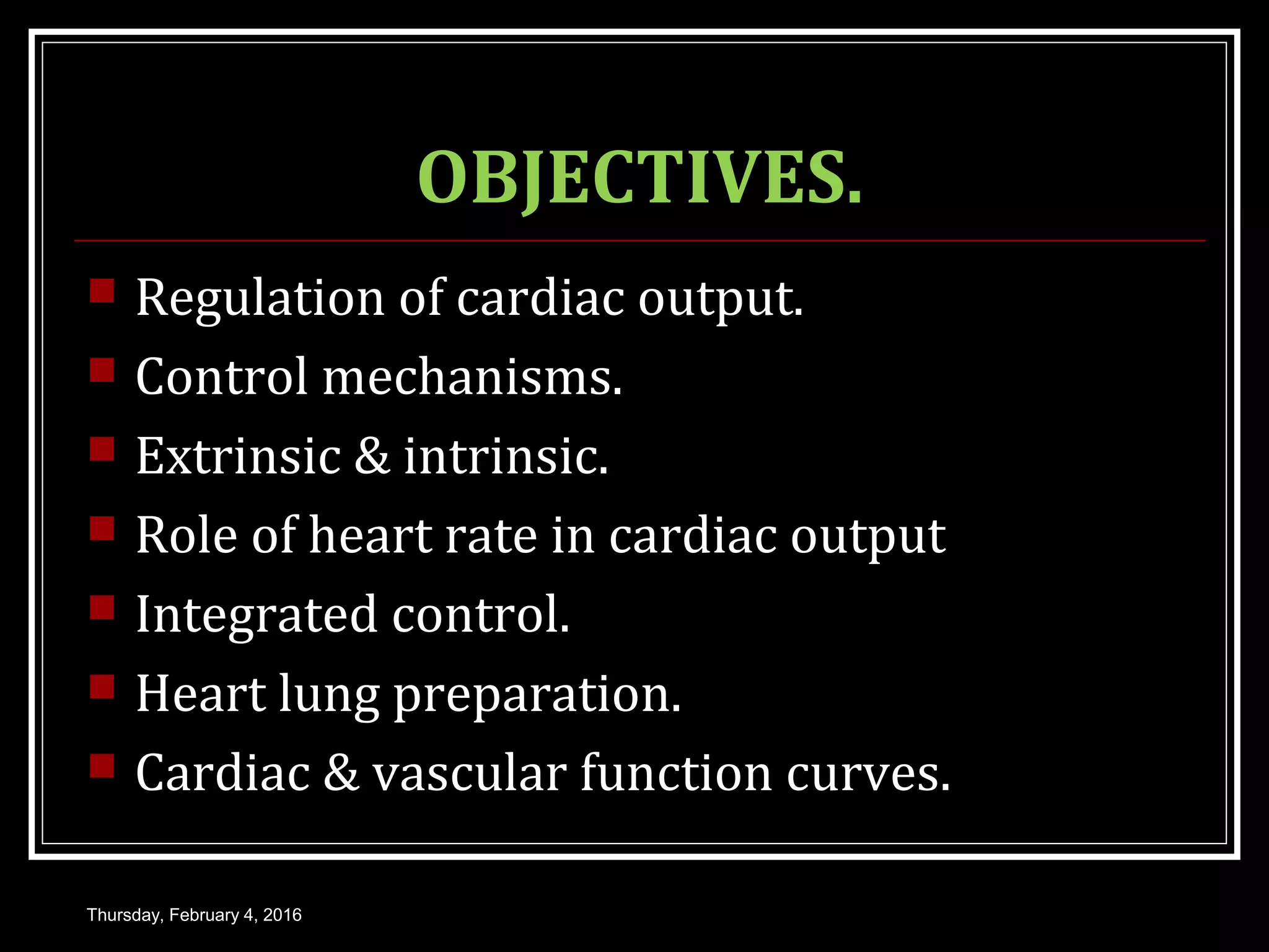 Cardiac output 2 | PPT