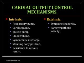 Cardiac output 2 | PPT