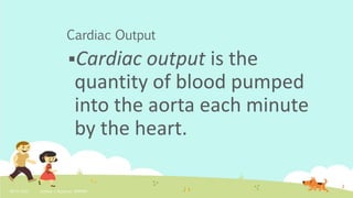 Cardiac output28102013 | PPT