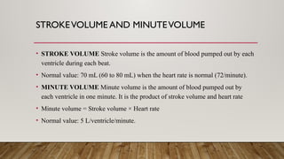 Cardiac output and Heart Rate.pptxnnnnnnn | PPTX
