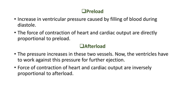 Cardiac Output and its Regulation.pptx | Heart and Cardiovascular ...