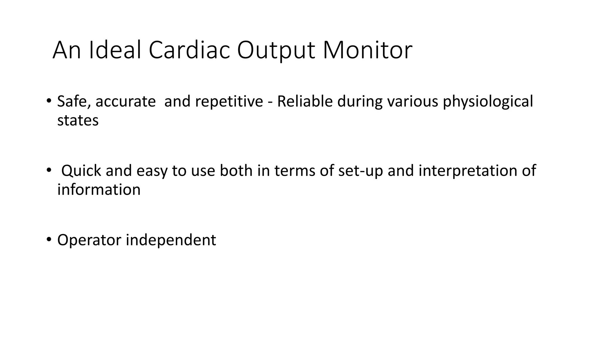 cardiac output pptx | PPTX