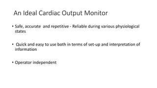 cardiac output pptx | PPTX