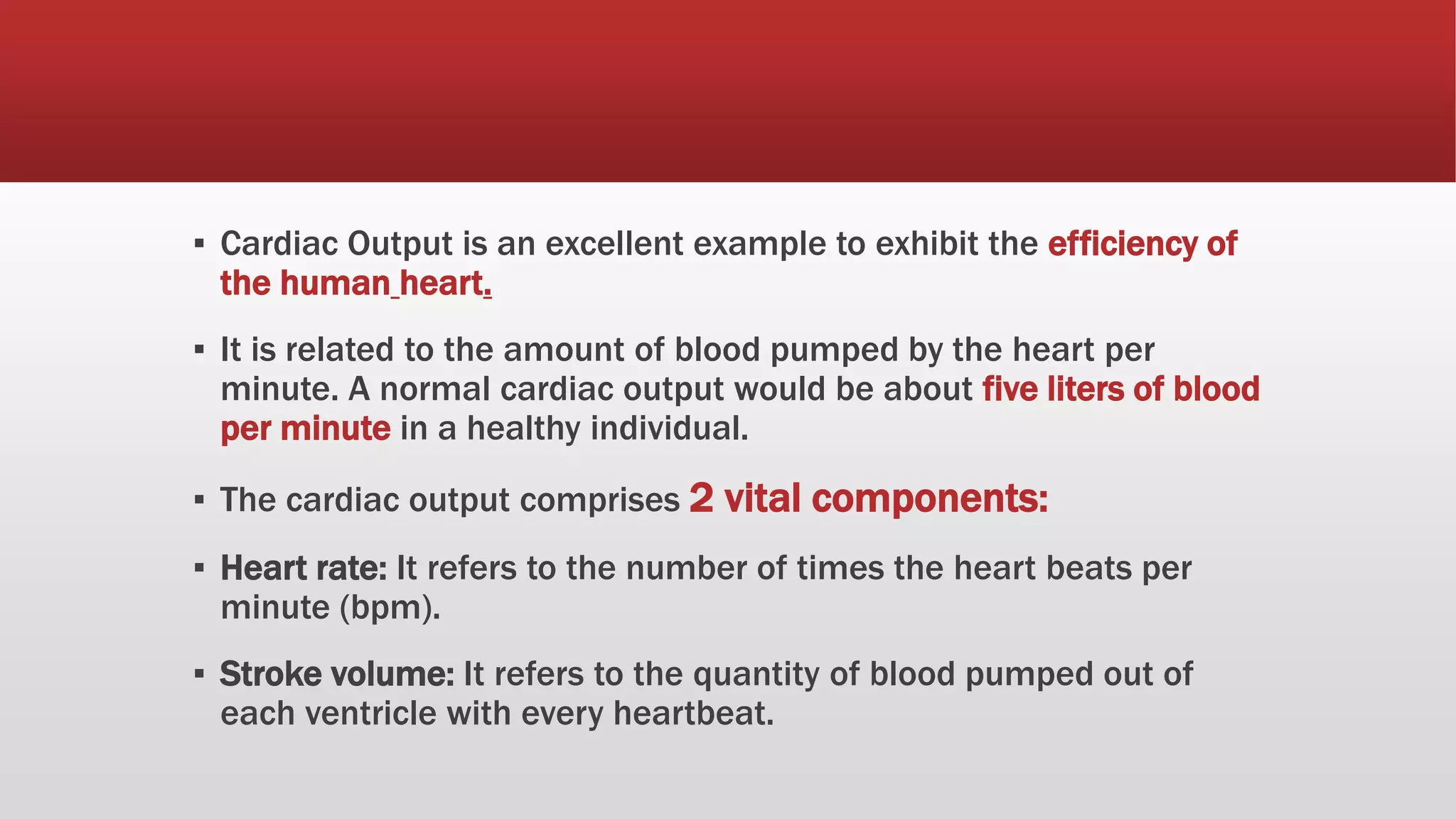 Cardiac output & factors affecting it. | PPT Cardiac output & factors affecting it. | PPT