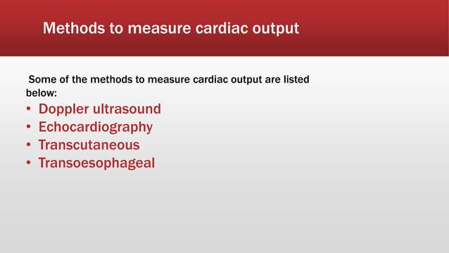 Cardiac output & factors affecting it. | PPT Cardiac output & factors affecting it. | PPT