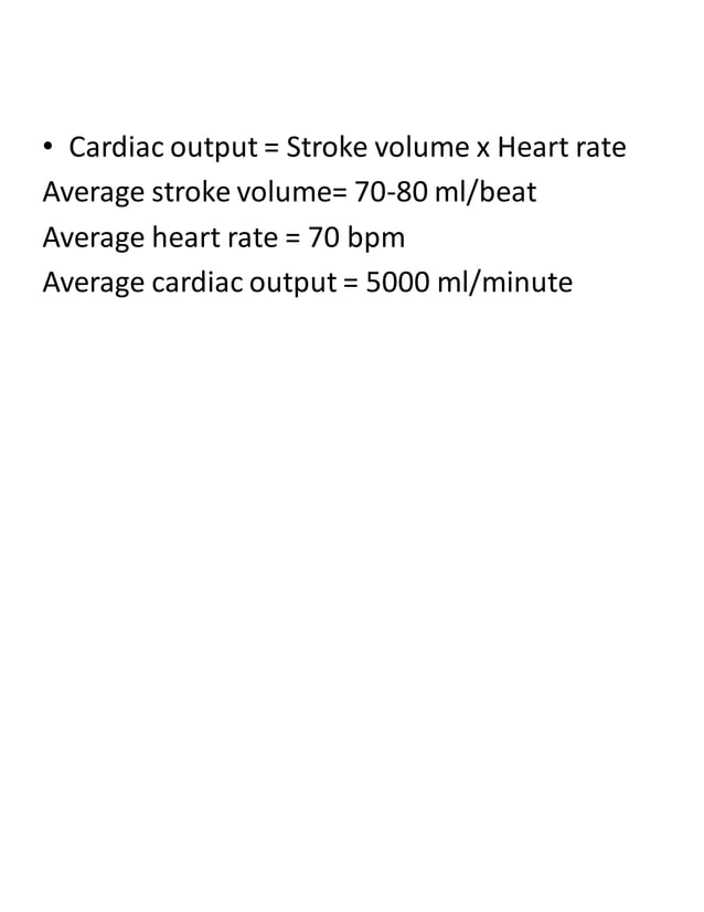 Cardiac Output | PDF | Heart and Cardiovascular Diseases | Diseases and ...