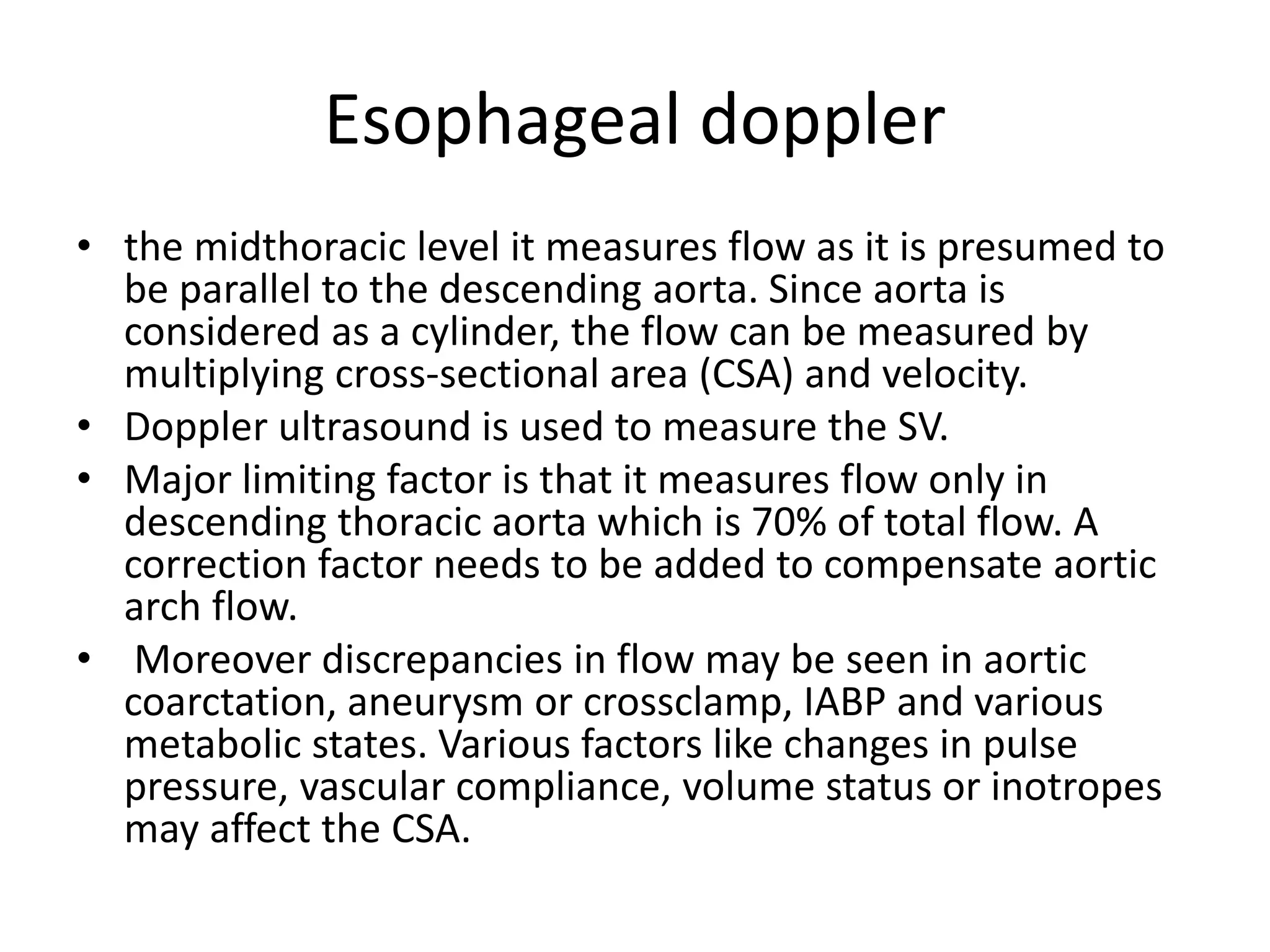 Cardiac Output Monitoring Pptx Heart And Cardiovascular Diseases Diseases And Conditions