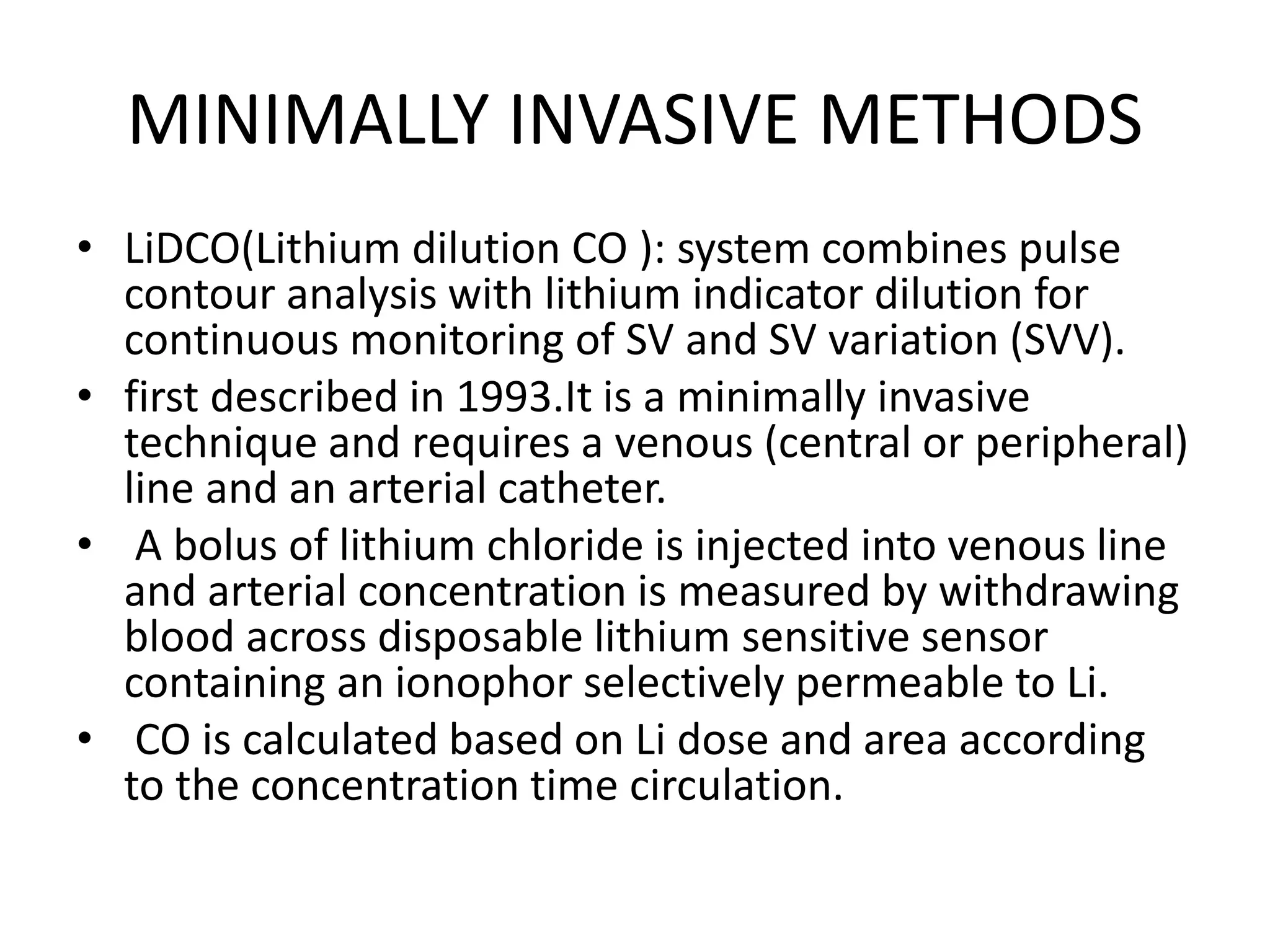 Cardiac Output Monitoring Pptx