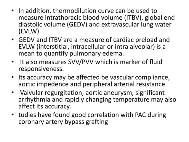Cardiac Output Monitoring Pptx Heart And Cardiovascular Diseases Diseases And Conditions