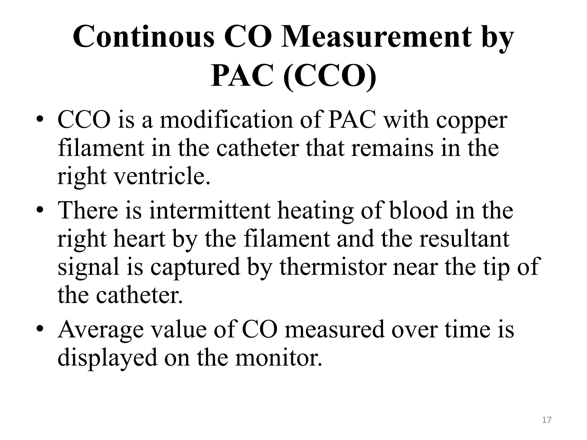 Cardiac Output Monitoring 3 Pptx Pptx First Aid Injuries